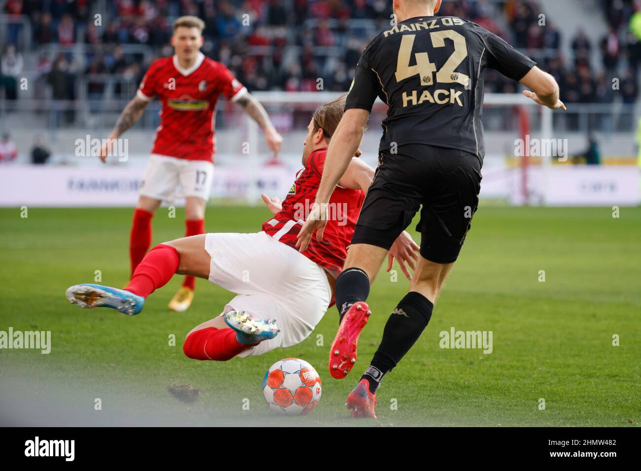 Germany. 12th Feb, 2022. Freiburg Im Breisgau, Germany. 12th Feb, 2022. Soccer: Bundesliga, SC ...