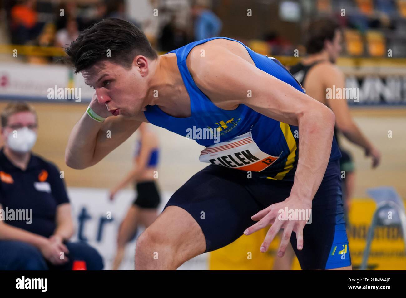 Daan gielen of prins hendrik competes in the shot put hi-res stock ...