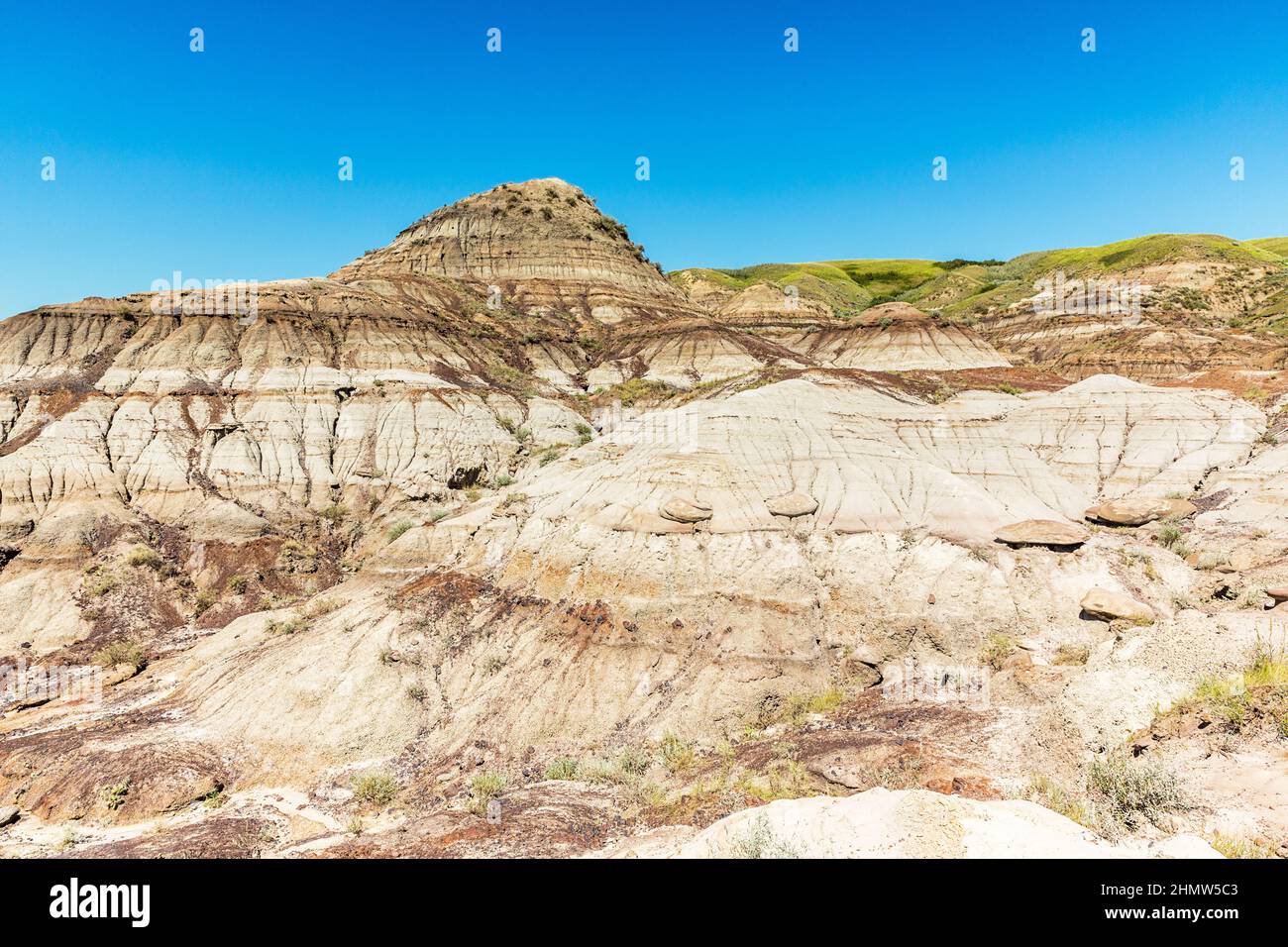 beautiful Badlands mountain in Drumheller canada Stock Photo - Alamy