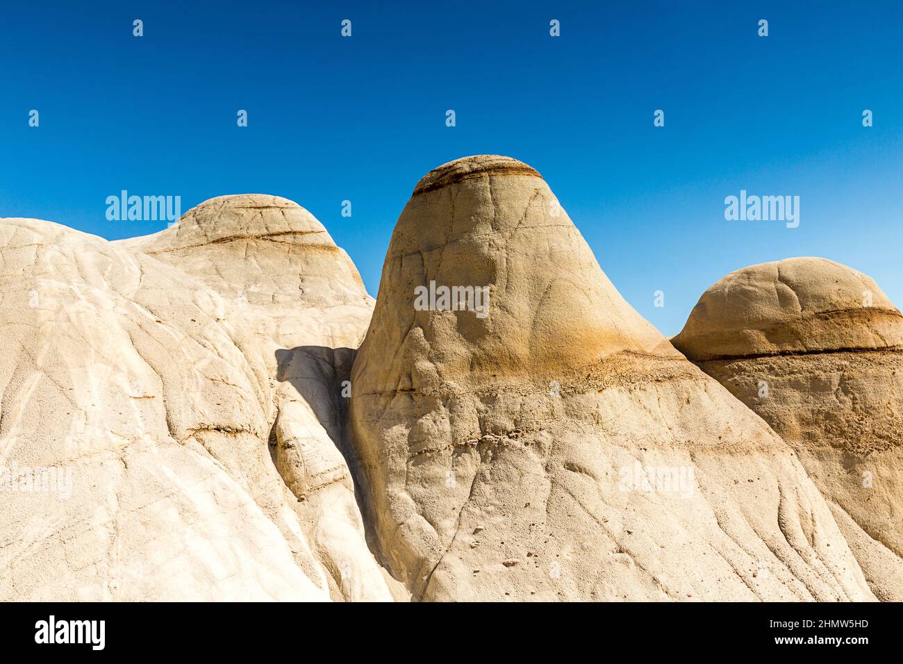 Badlands bumps in Alberta Canada Stock Photo - Alamy