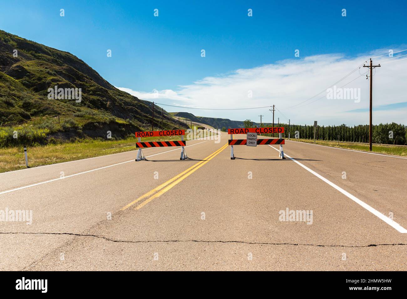 Drumheller sign hi-res stock photography and images - Alamy