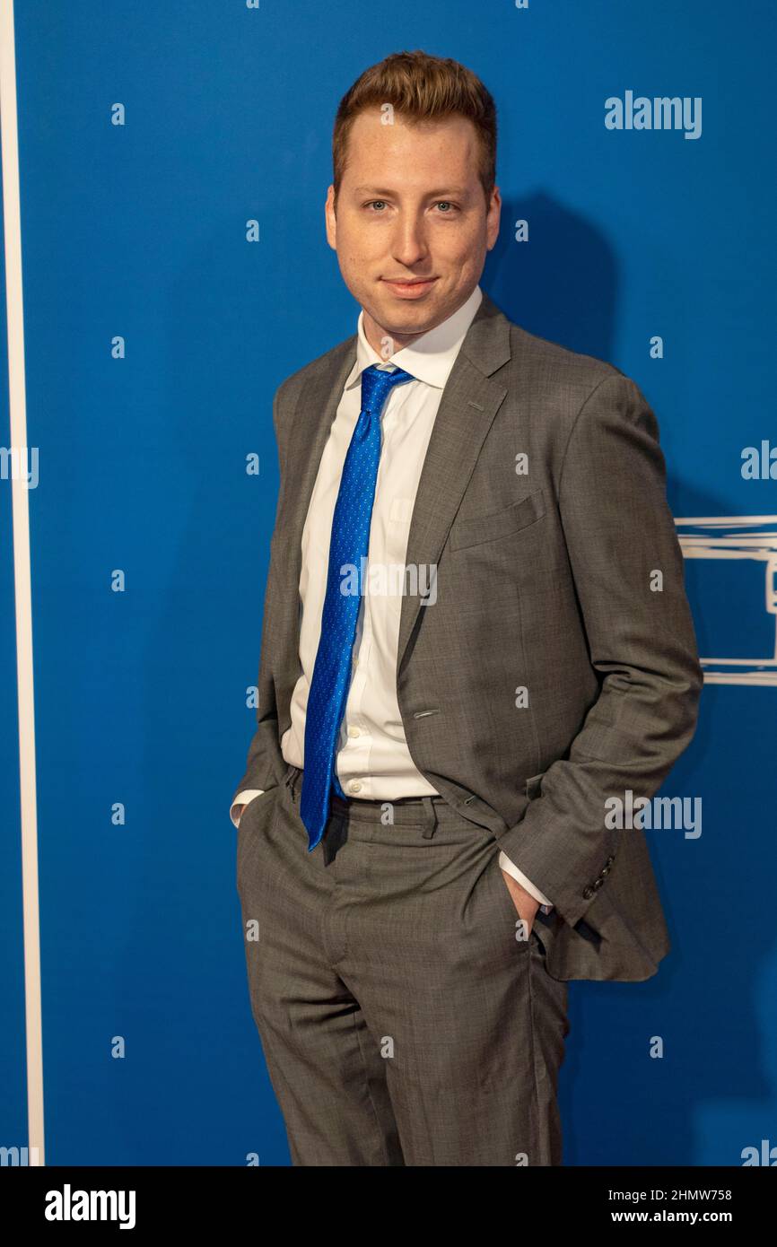 Shawn McCreesh attends at the opening night of "The Music Man" on ...