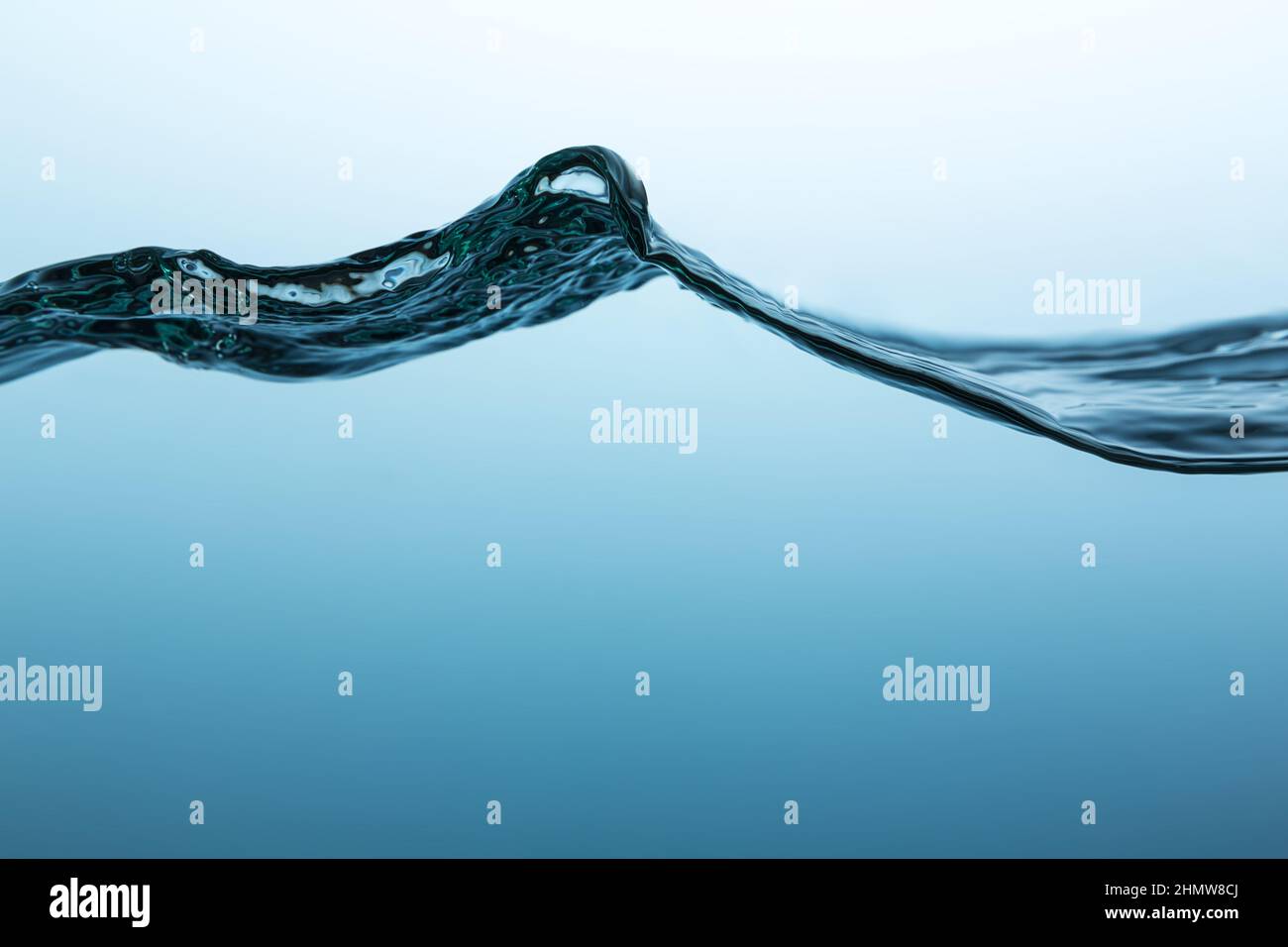 Water with waves Stock Photo - Alamy