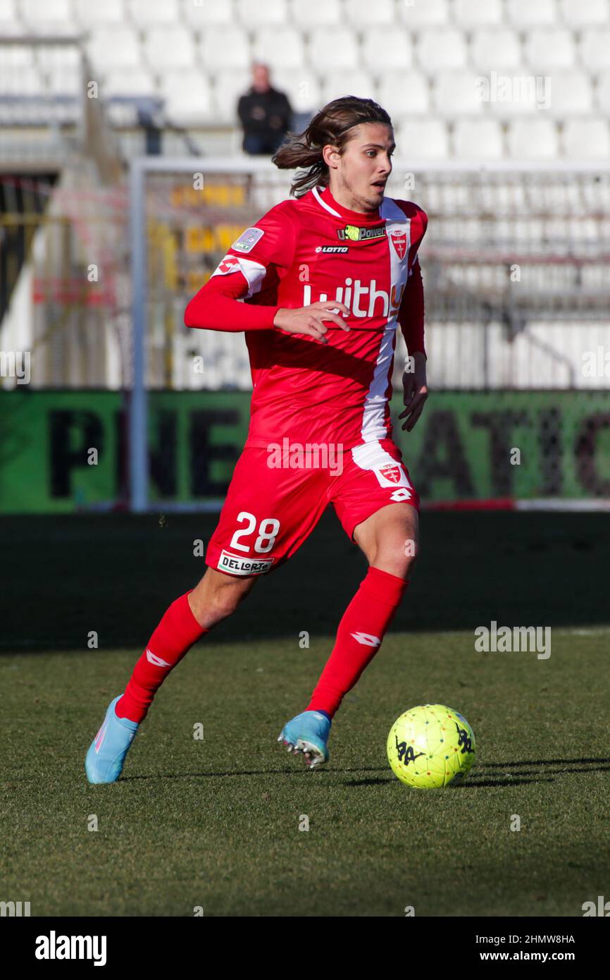 Andrea Colpani of AC Monza in action during the Serie B match between ...