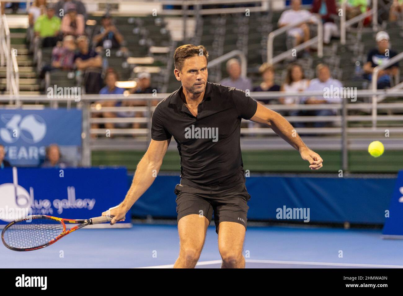 Jan-Michael Gambill (USA) seen in action during ATP Champions, Legends ...