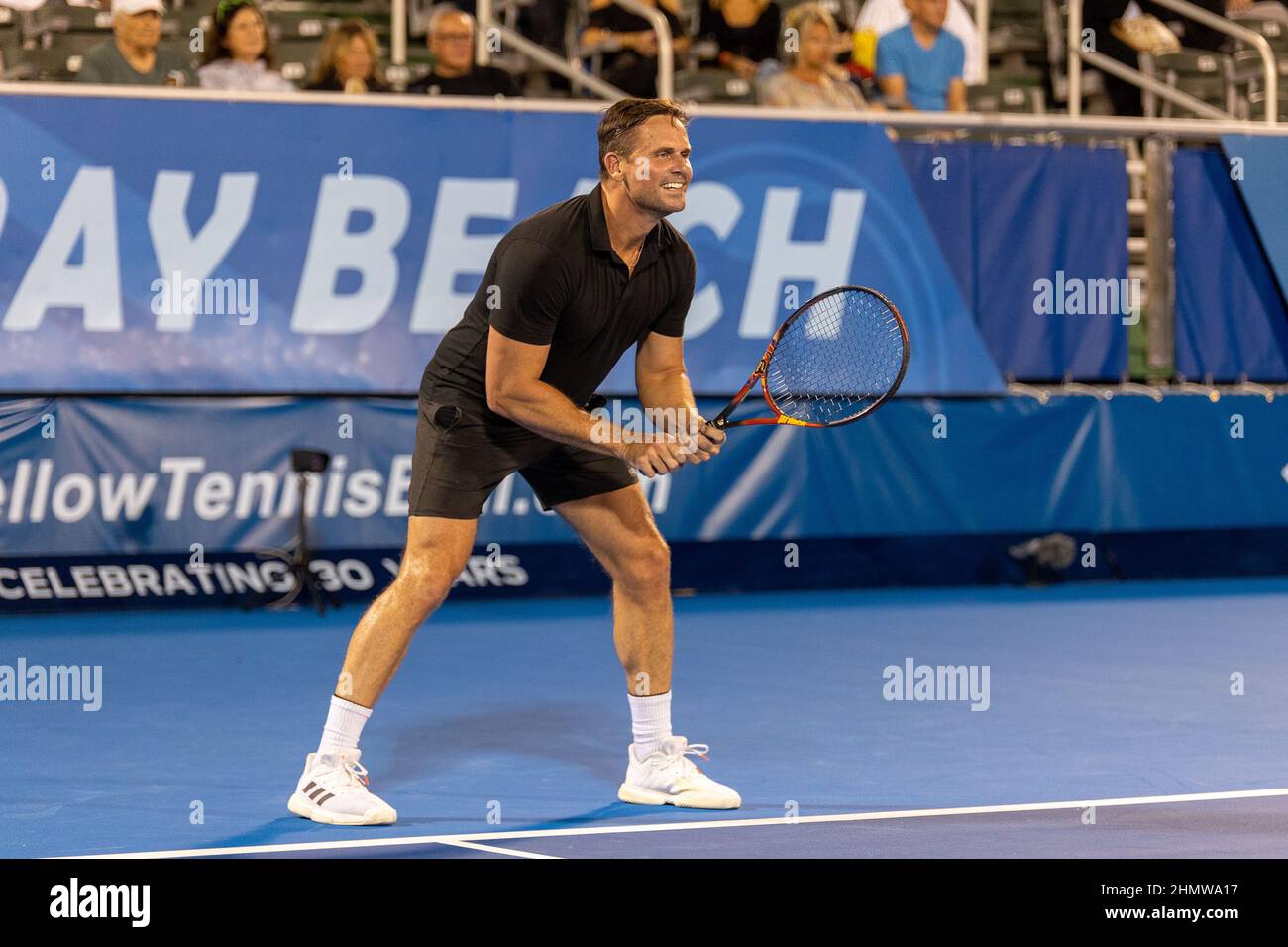 Jan-Michael Gambill (USA) seen in action during ATP Champions, Legends ...