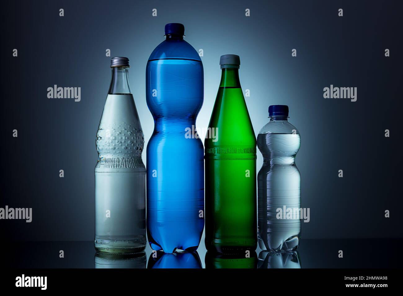 mineral water disposable pawn Stock Photo - Alamy