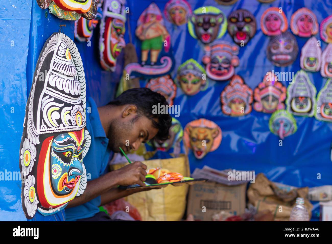 Purulia, Ayodhya hill, West Bengal, India - 14th December 2021: a ...