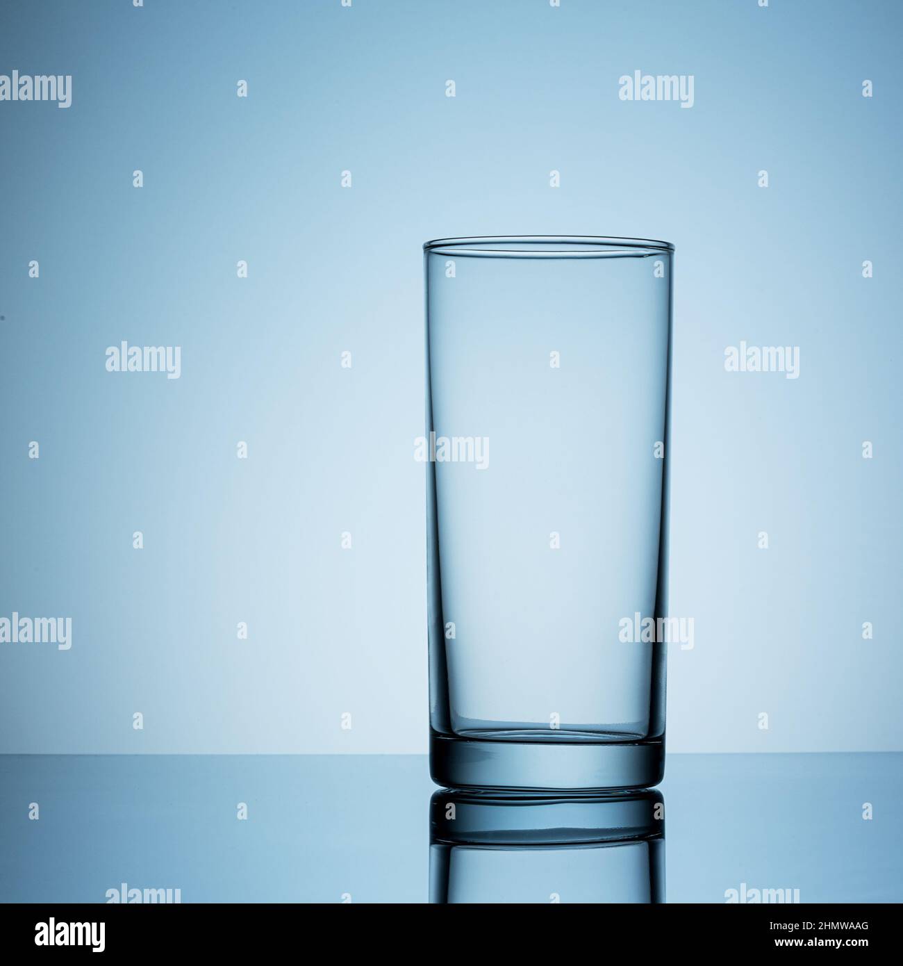 empty water glass Stock Photo - Alamy