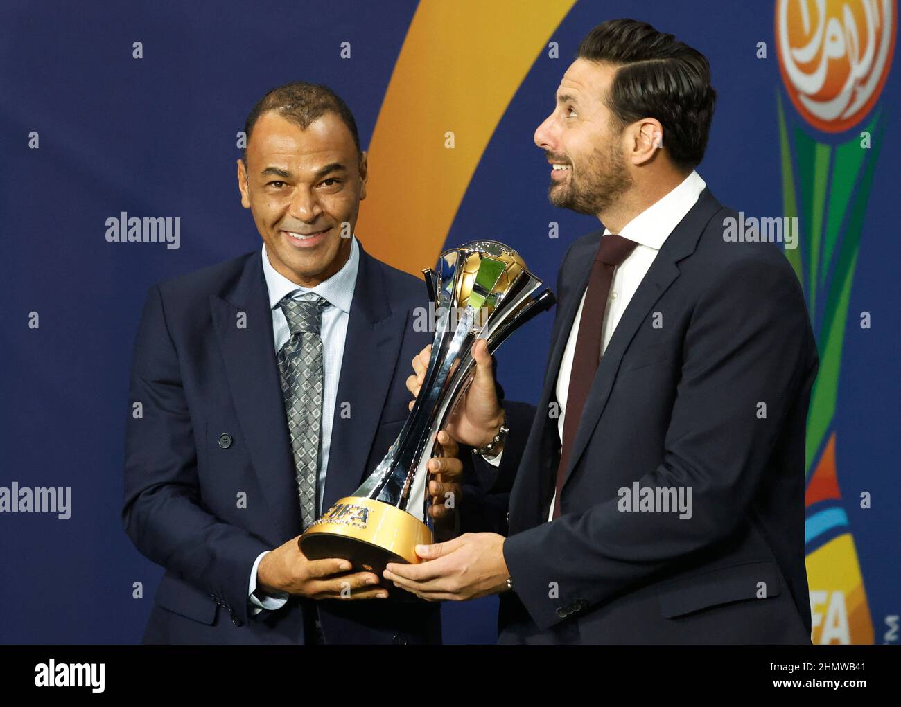 Chelsea club world cup trophy hi-res stock photography and images - Alamy