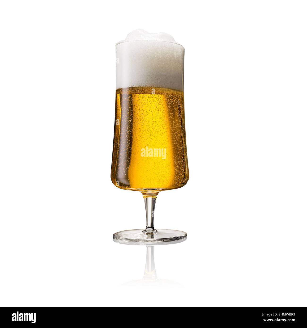 Glass beer cider foam Cut Out Stock Images & Pictures - Alamy