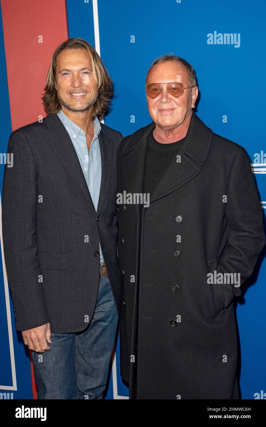 Lance LePere and Michael Kors attend the opening night of "The Music ...