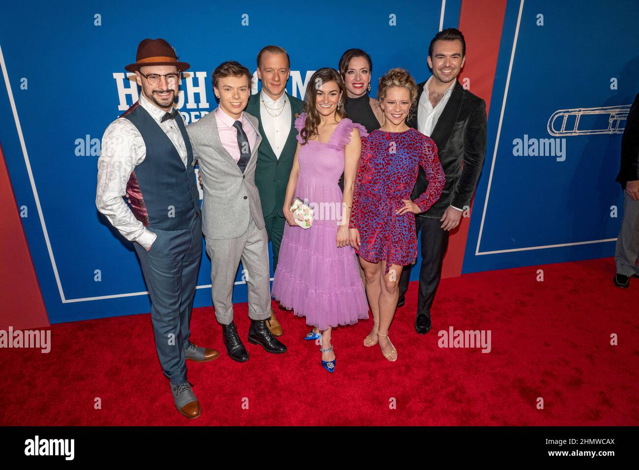 (L-R) Richard Gatta, Daniel Patrick Russell, Ryan Worsing, Haley Fish ...