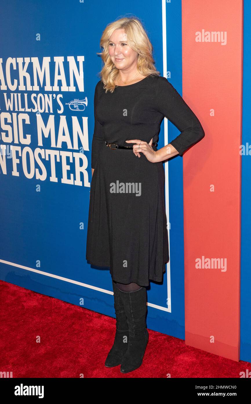 Cassie Beck attends the opening night of "The Music Man" on Broadway at ...