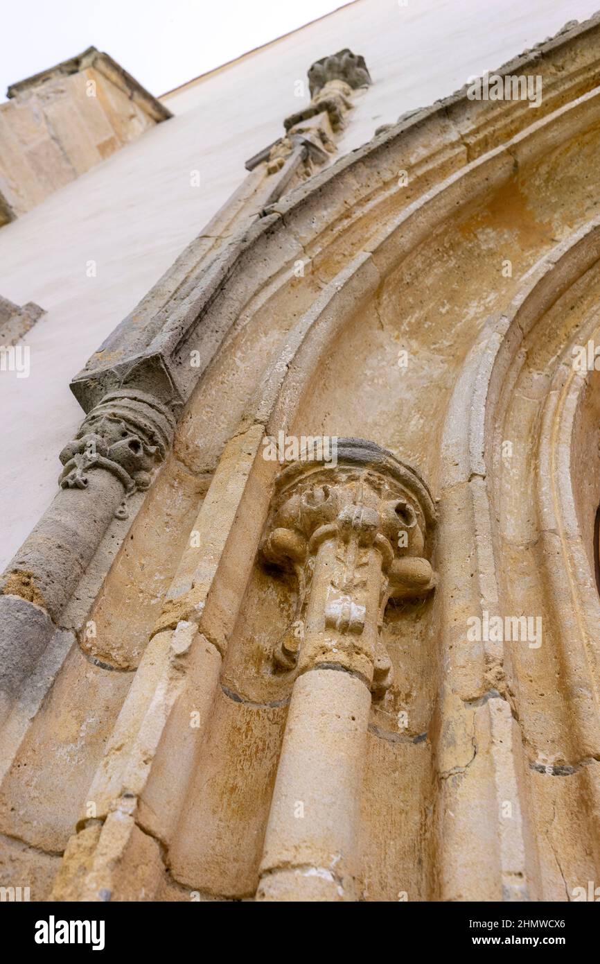 Beautiful Gothic church in small town in Slovenia Stock Photo - Alamy