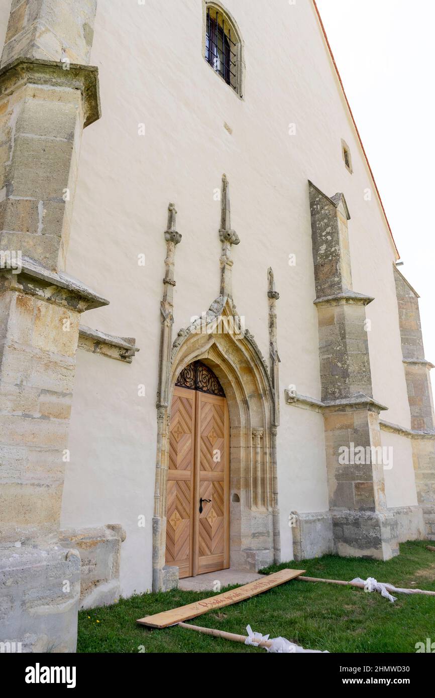 Beautiful Gothic church in small town in Slovenia Stock Photo - Alamy