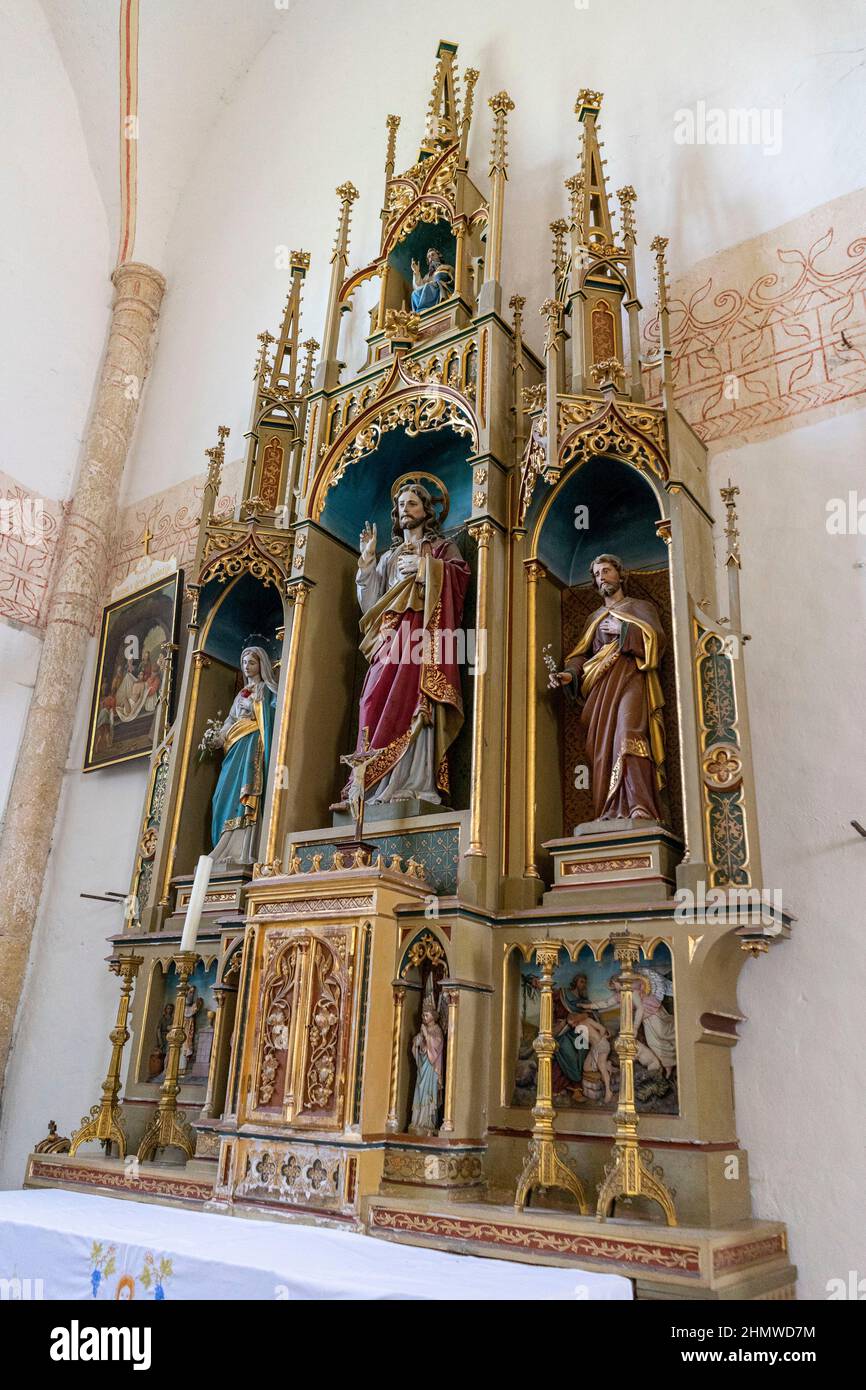 Beautiful Gothic church in small town in Slovenia Stock Photo - Alamy