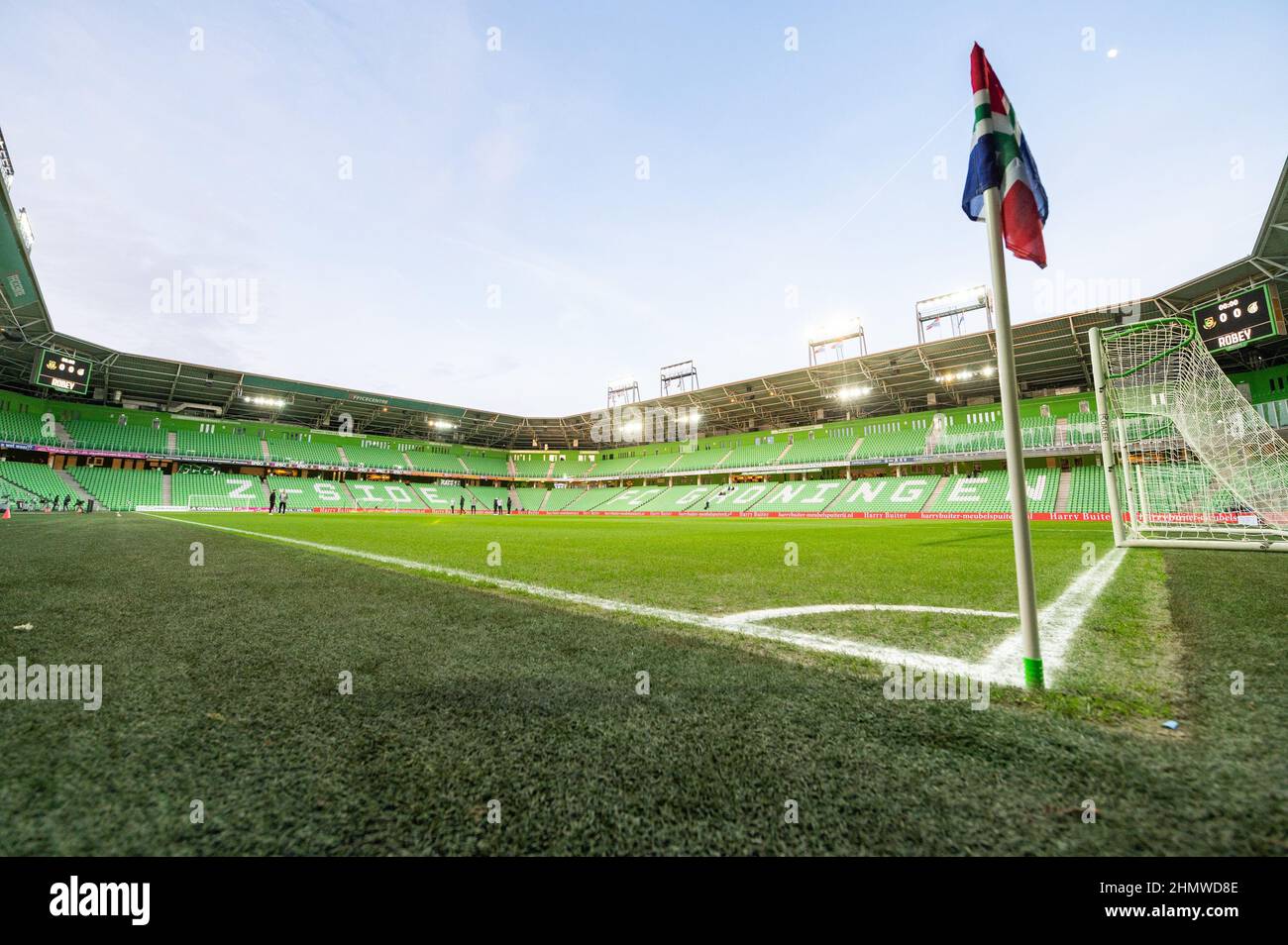 GRONINGEN, Stadium Euroborg, 12-02-2022 , season 2021 / 2022 , Dutch ...