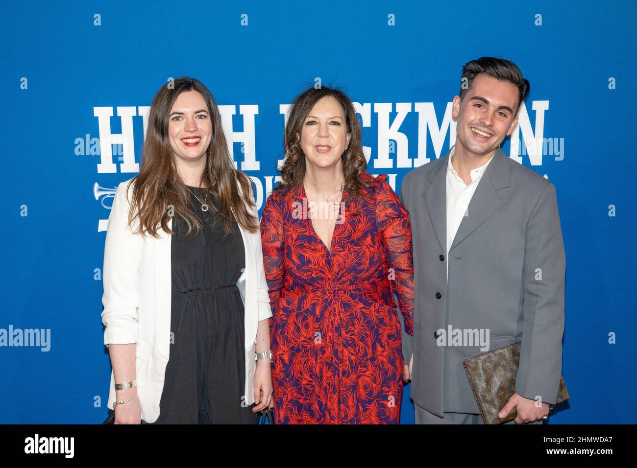 New York, United States. 10th Feb, 2022. Kate Horton (C) and guests ...