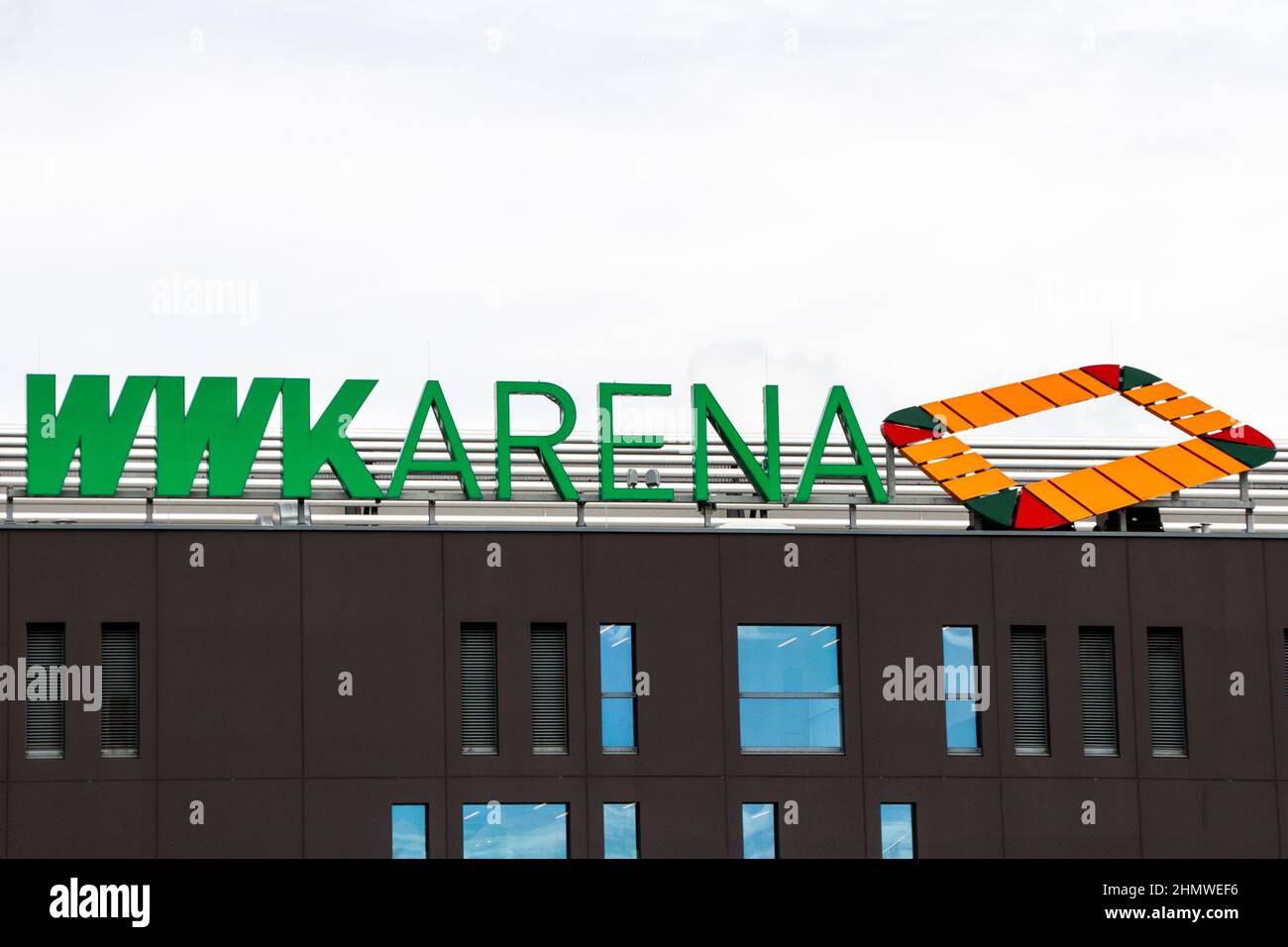 Augsburg, Germany, July 28, 2022, The WWK Arena, is a football stadium ...