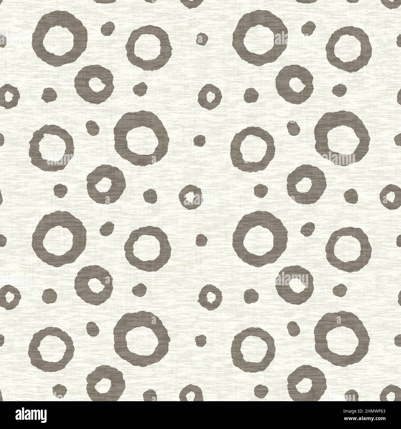 Hand drawn doodle linen effect texture pattern. Seamless woven natural ...
