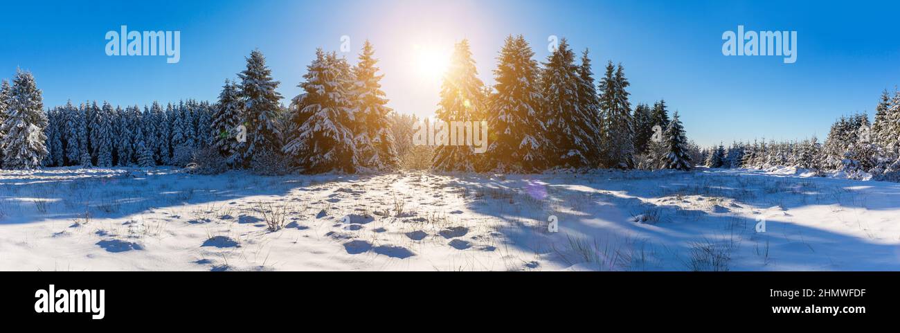 Sunlight and snow hi-res stock photography and images - Alamy