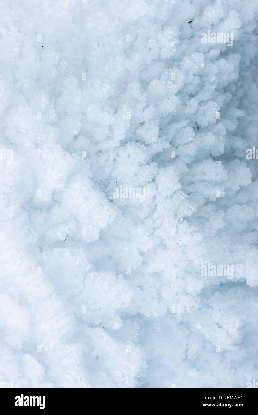 The crystal ice texture Stock Photo - Alamy
