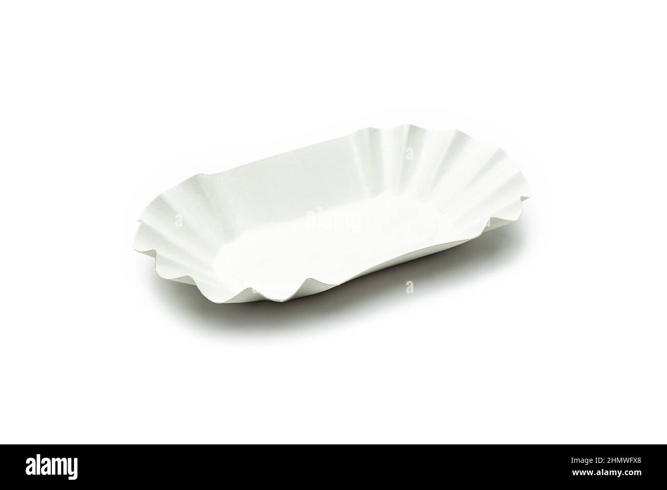 empty fries paper shell Stock Photo - Alamy