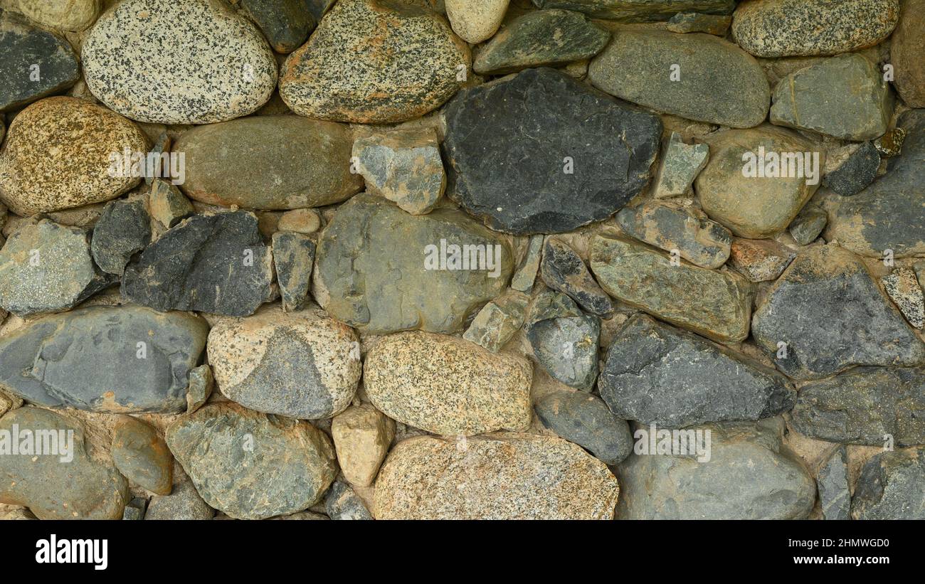 Photo of variously sized and variably colored stones is perfect both ...