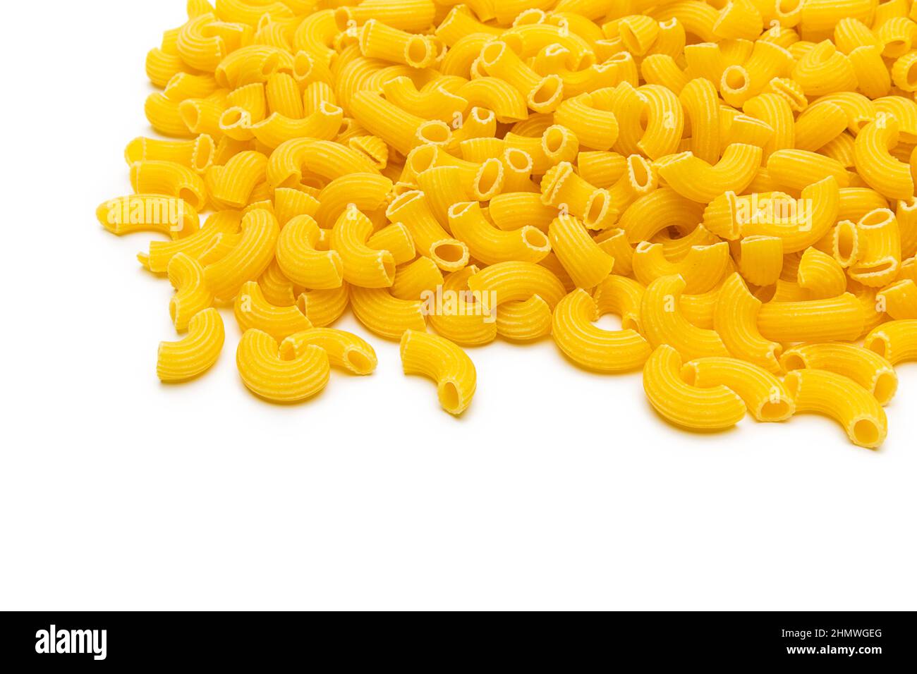 Uncooked elbow macaroni on hi-res stock photography and images - Alamy