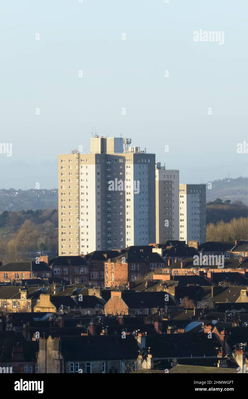 Empty flat glasgow hi-res stock photography and images - Alamy