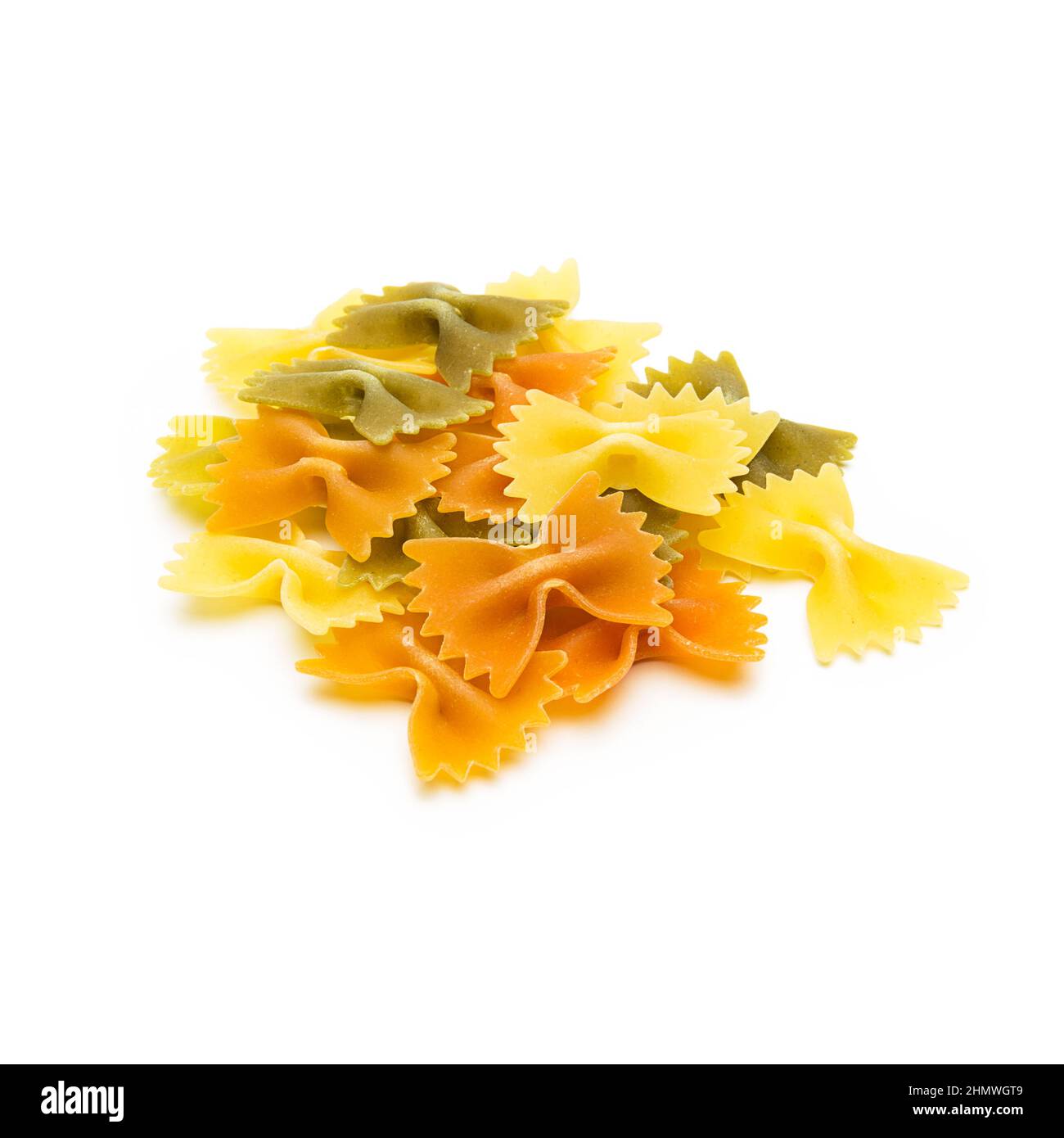 colorful Farfalle pasta noodles Stock Photo - Alamy