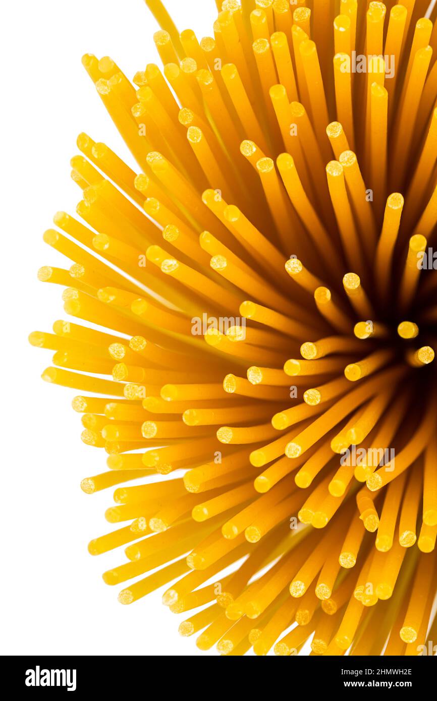 spaghetti twister on white Stock Photo - Alamy