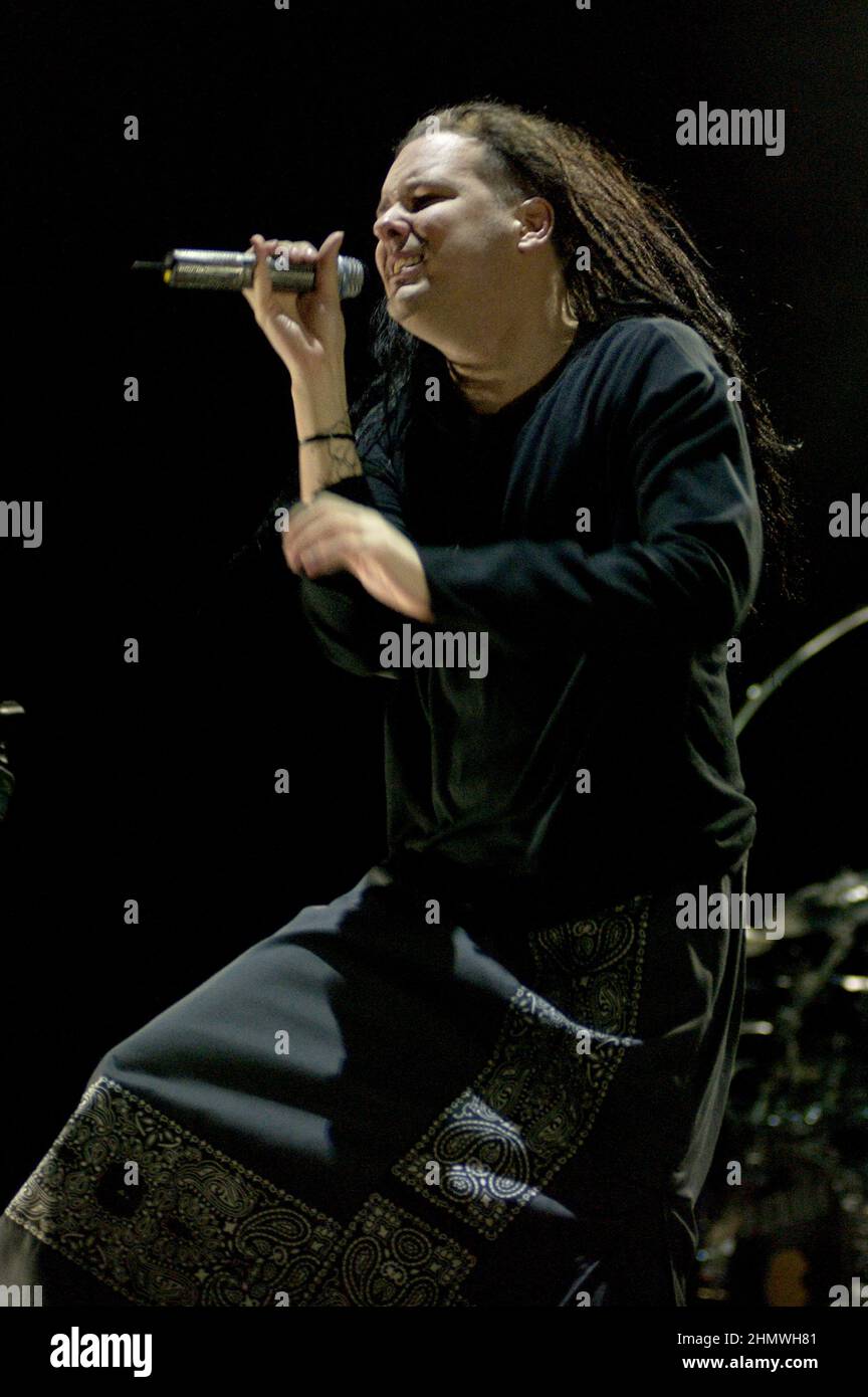 Reggio Emilia Italy 2004-09-01 : Live concert of the Korn at the Unita ...