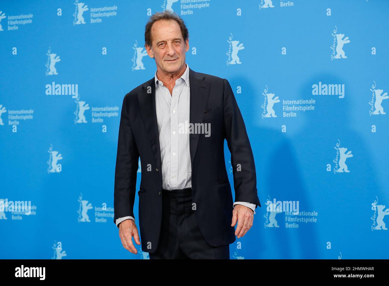 Berlin, Germany. 12th Feb, 2022. Actor Vincent Lindon at the photocall ...