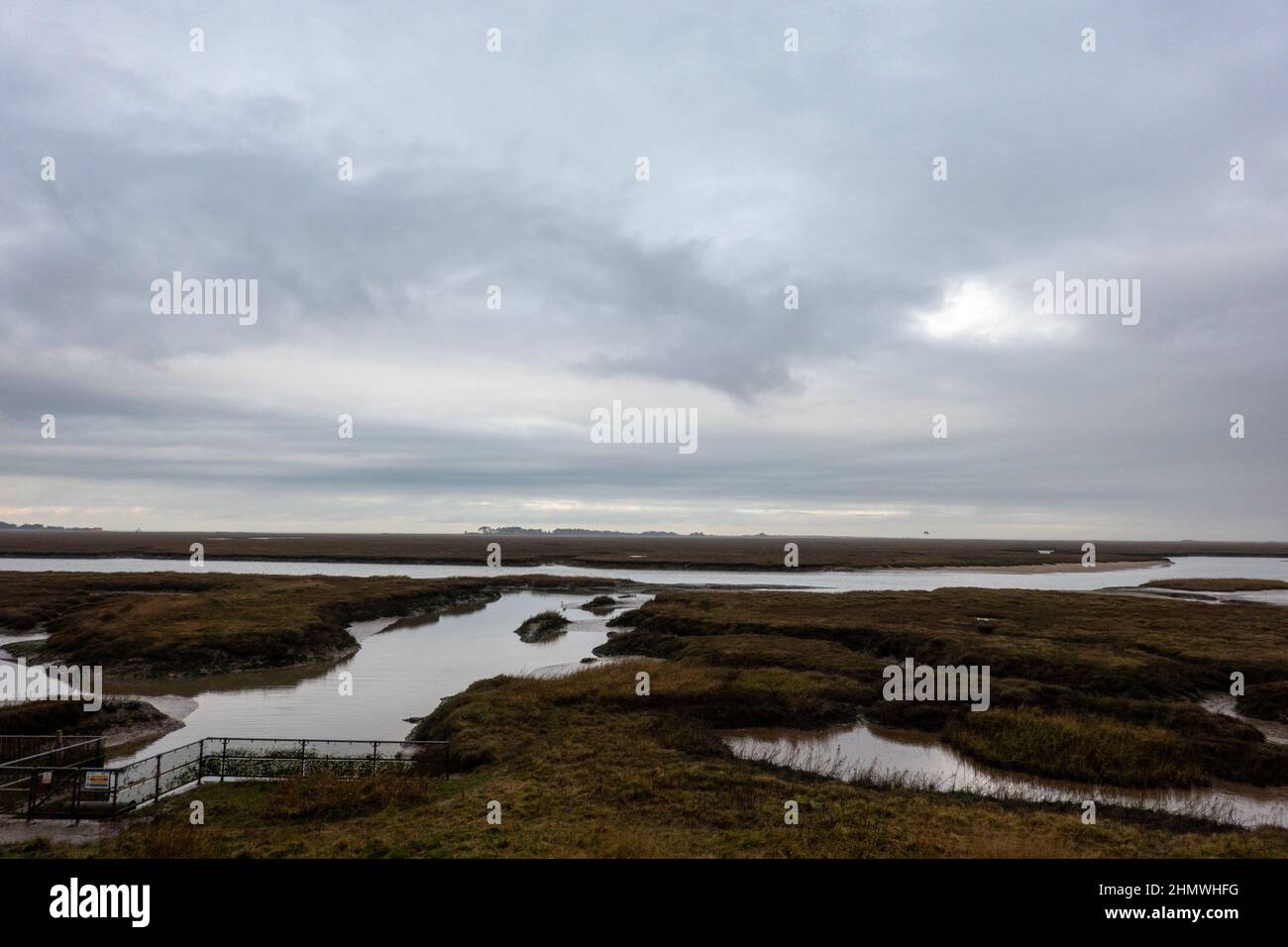 Wells Salt Marshes Stock Photo - Alamy