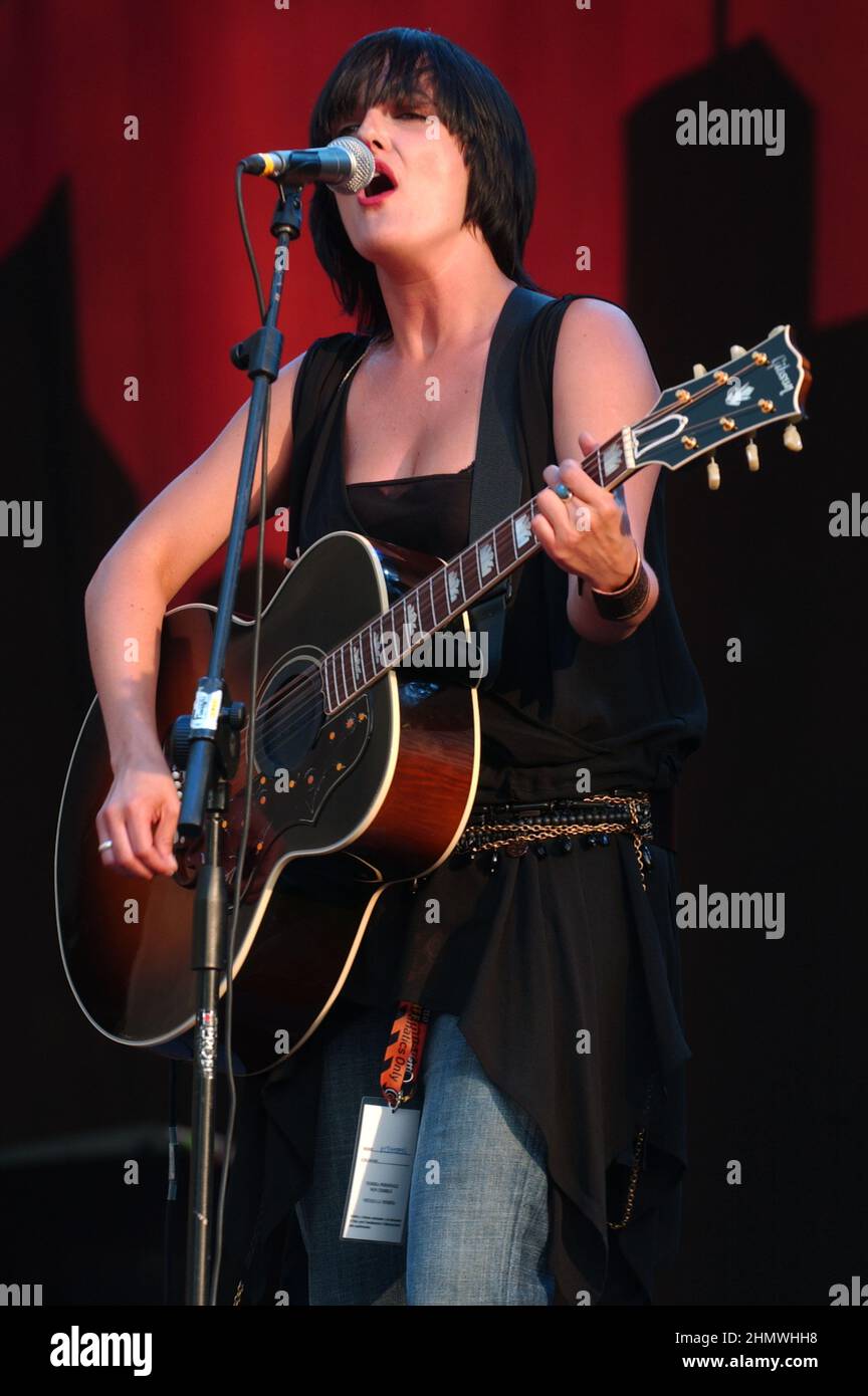 Milan Italy 2004-05-20: Live concert of the Kosheen at the Cornetto ...