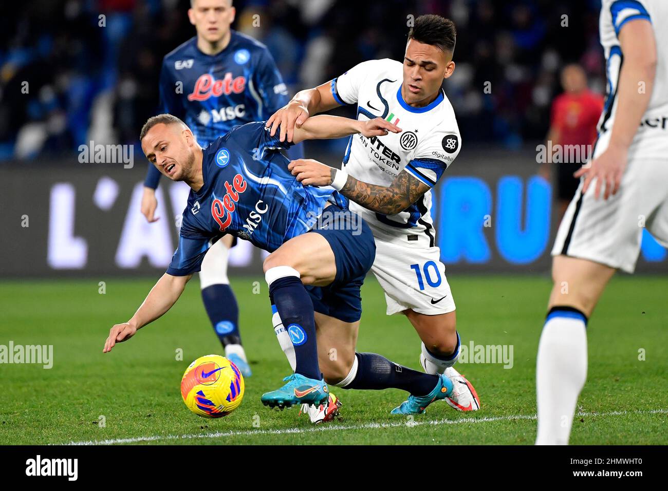 Napoli, Italy. 12th Feb, 2022. Stanislav Lobotka of SSC Napoli and ...