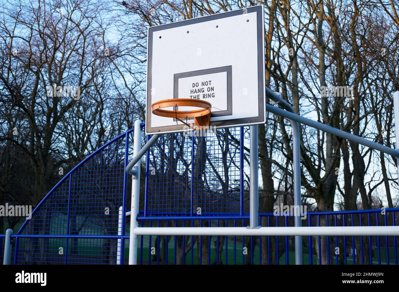 Empty Basketball Court Uk High Resolution Stock Photography and Images ...