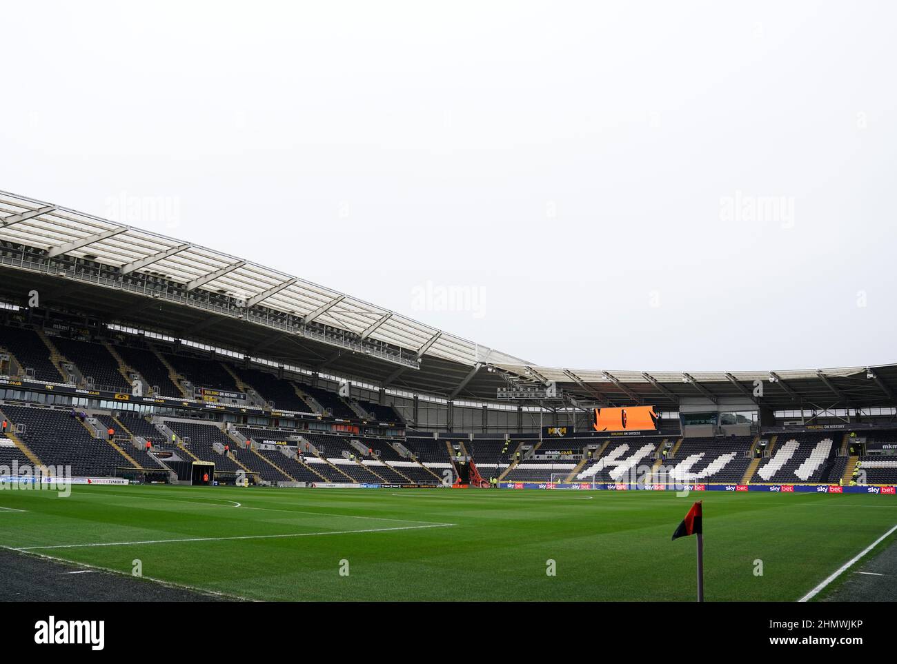 An interior view of the stadium before the Sky Bet Championship match ...