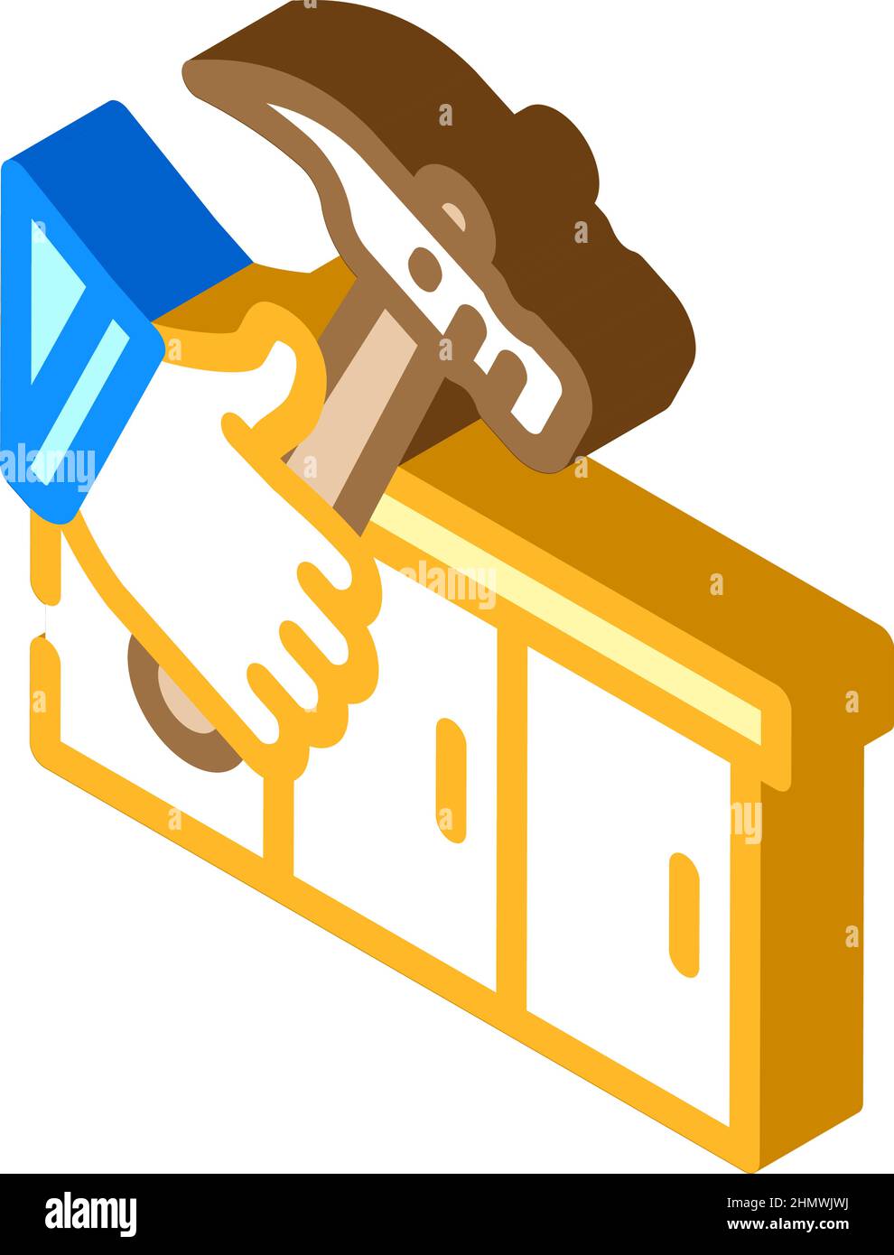 Kitchen unit door Stock Vector Images - Alamy