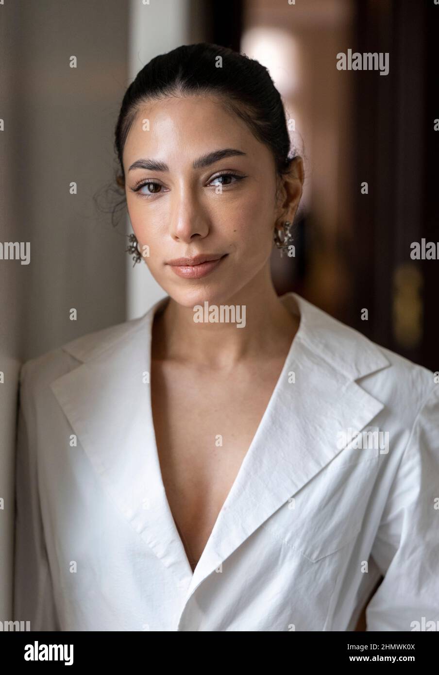 Berlin, Germany. 12th Feb, 2022. Actress Evin Ahmad (Sweden), taken at ...