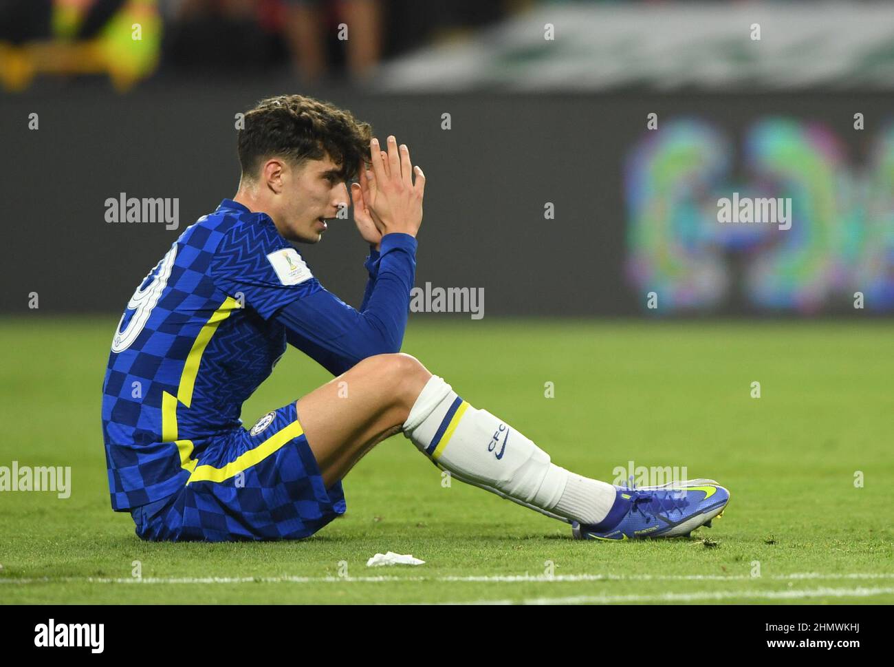 Chelsea's Kai Havertz reacts during the FIFA Club World Cup Final match ...