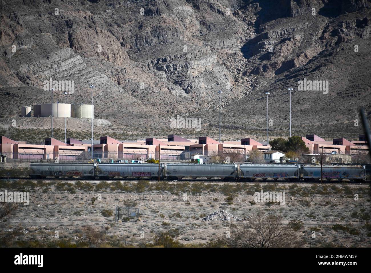 General overall view of the Southern Nevada Correctional Center on ...