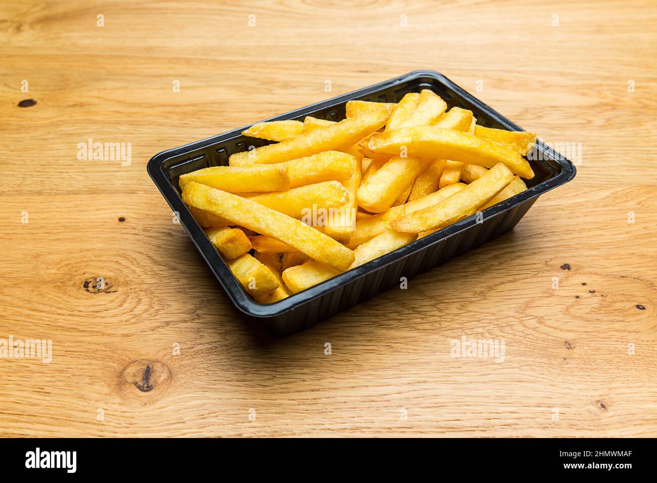 golden french fries in a shell Stock Photo - Alamy