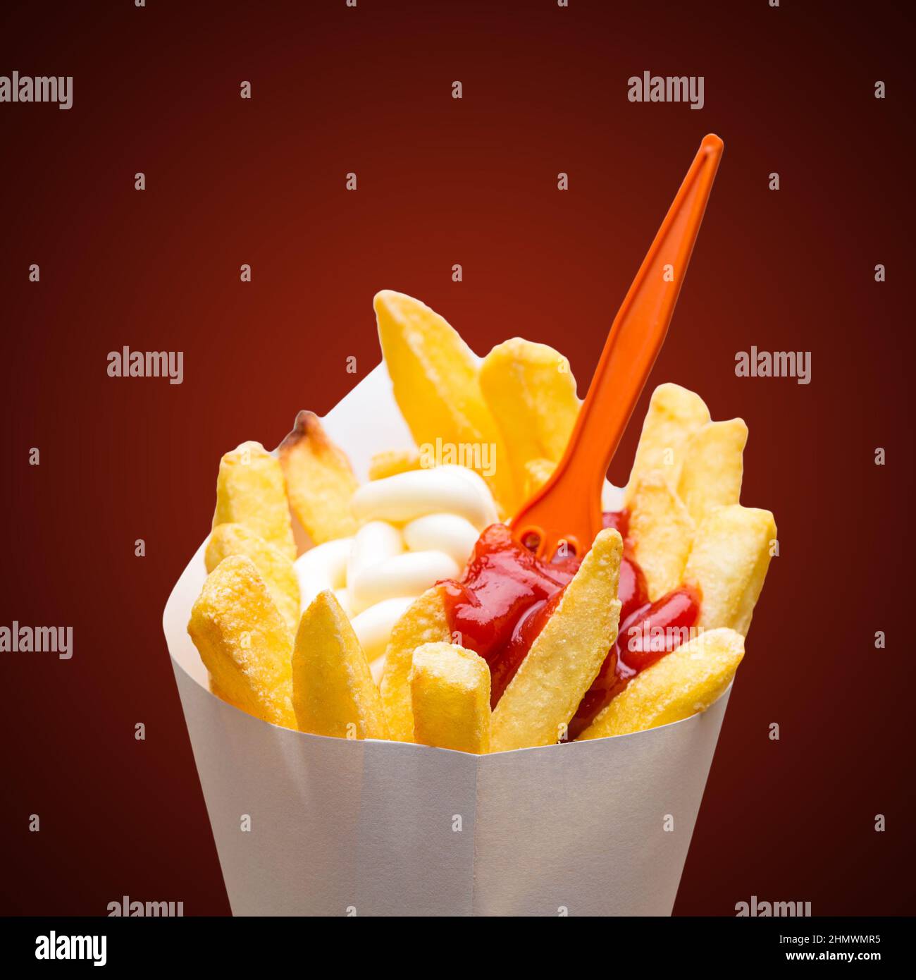 Fries and mayonnaise hi-res stock photography and images - Alamy