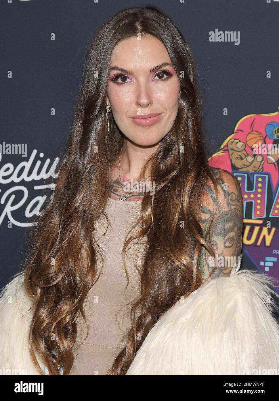 Los Angeles, USA. 11th Feb, 2022. Casey Loza arrives at SHAQ'S Fun ...