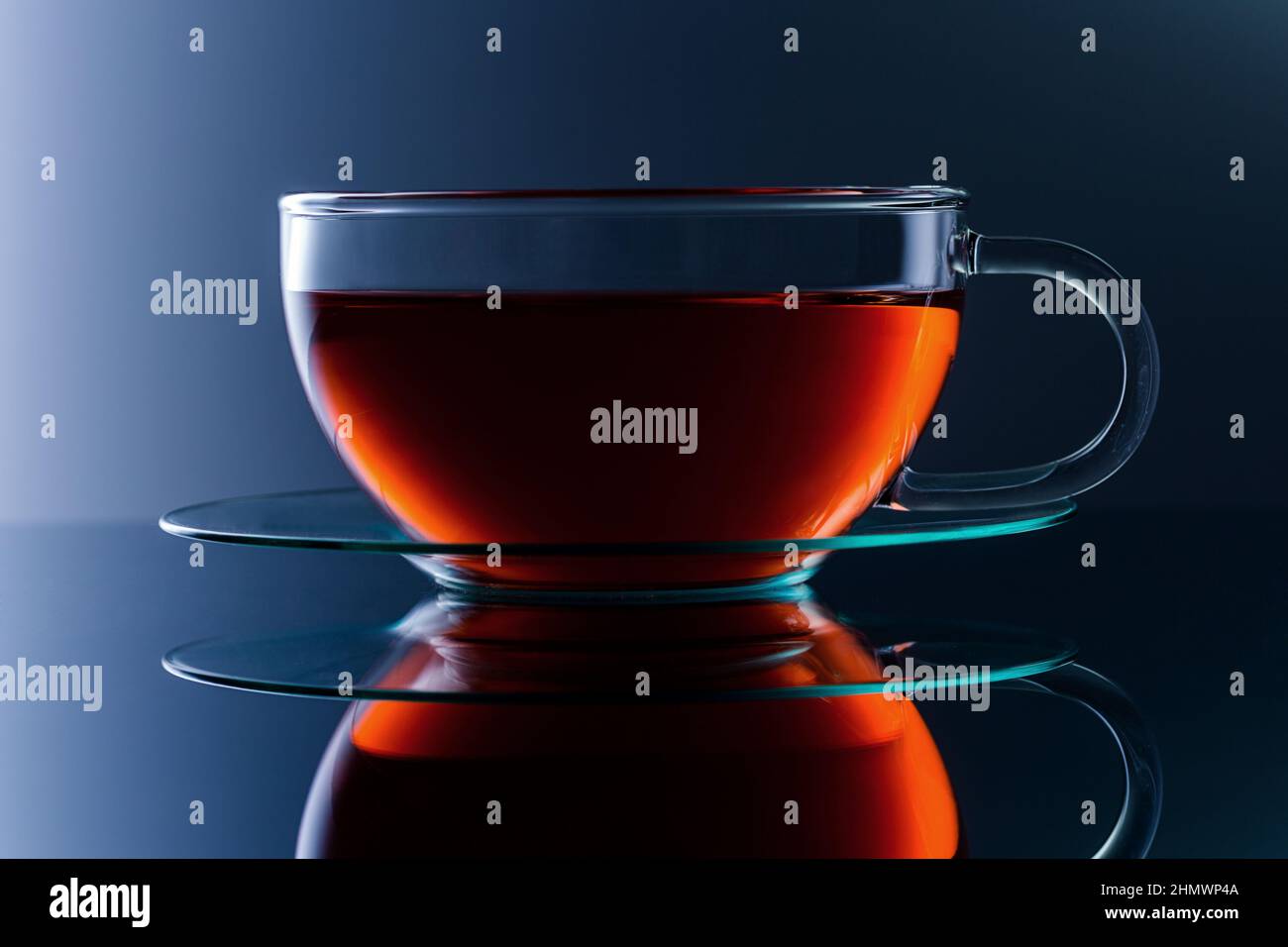 orange tea in a teacup Stock Photo - Alamy