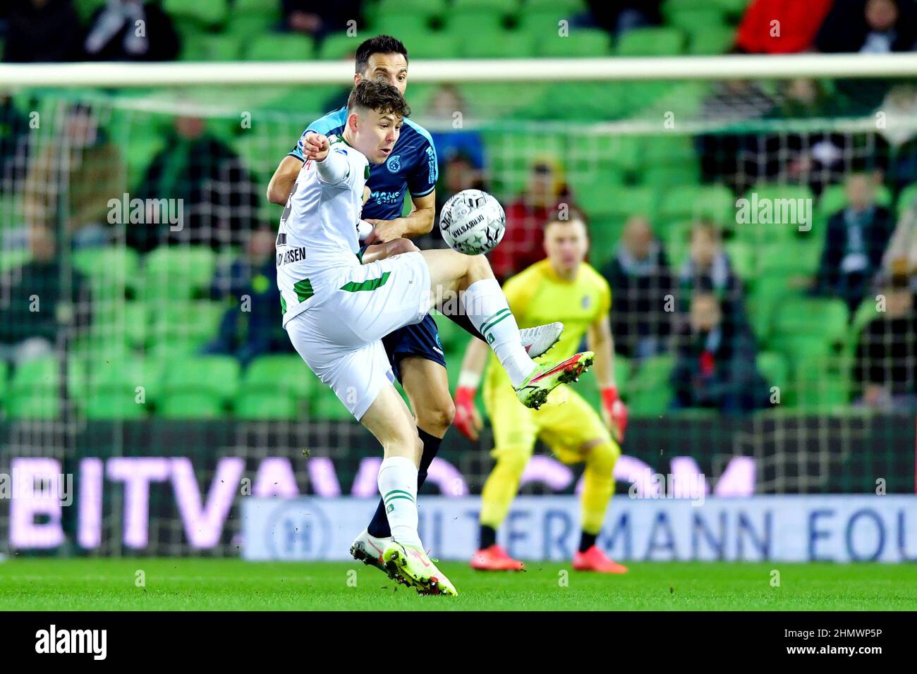GRONINGEN, Stadium Euroborg, 12-02-2022 , season 2021 / 2022 , Dutch ...
