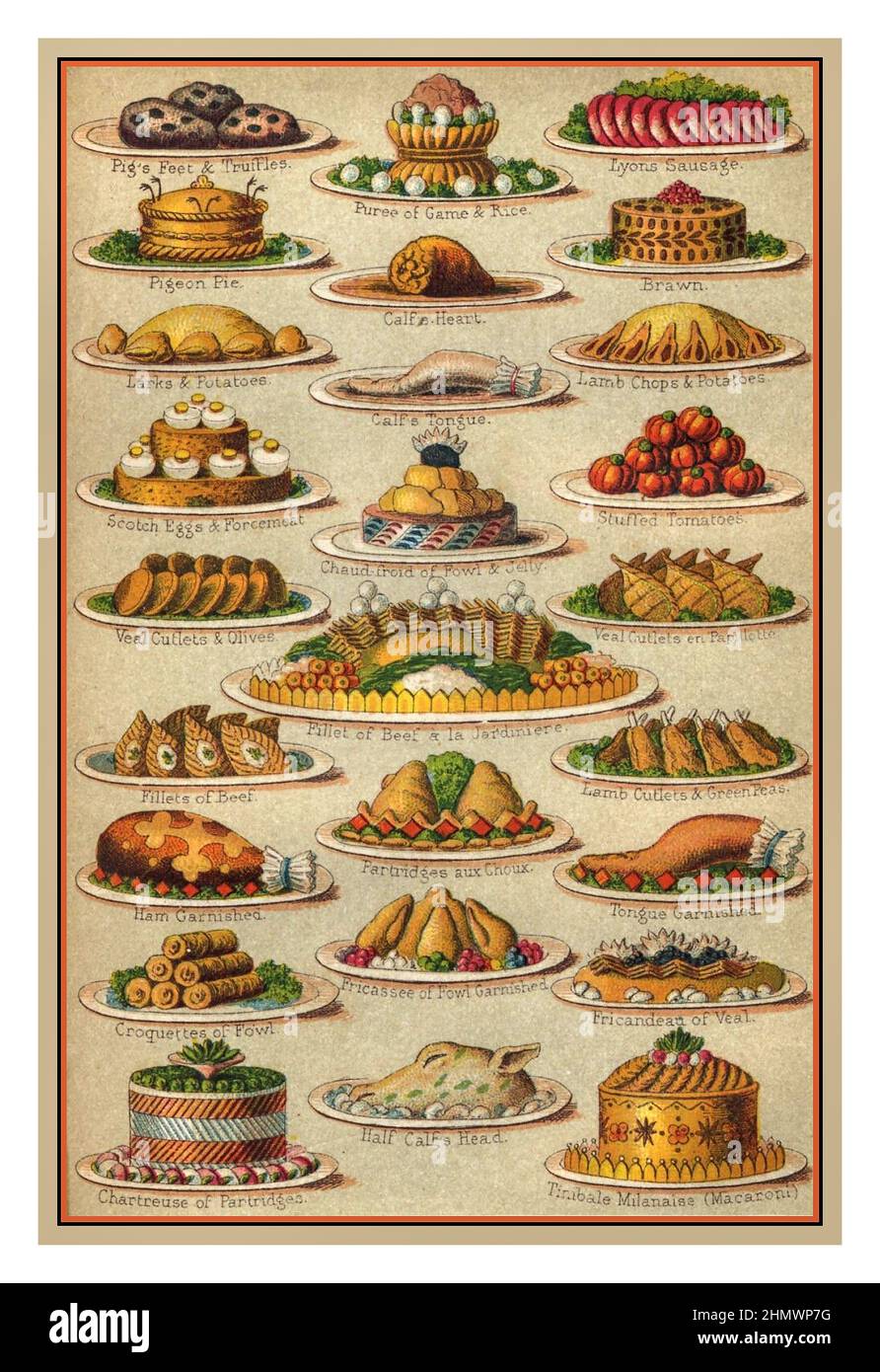 Tongue macaroni calfs heart hi-res stock photography and images - Alamy